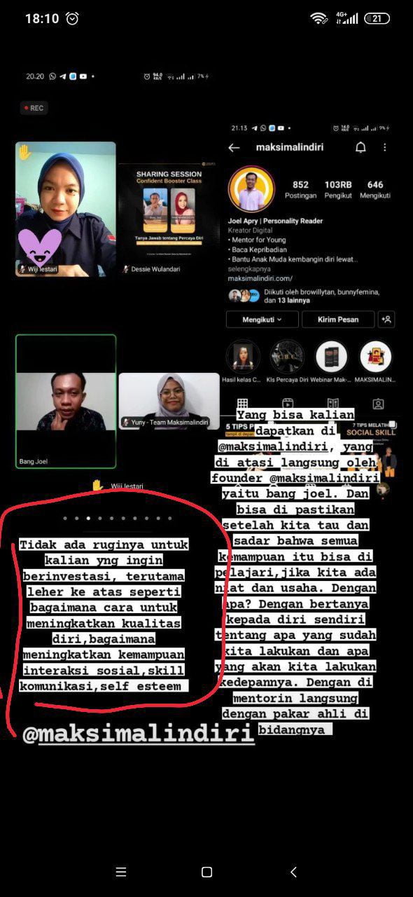 Meta Mind System - MAKSIMALIN DIRI